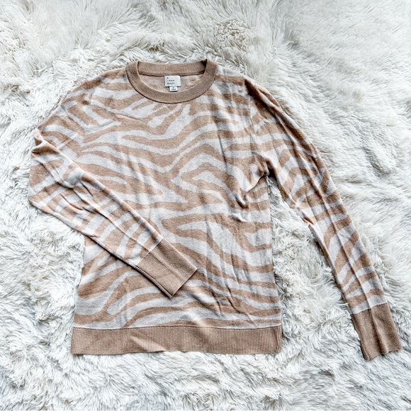 a new day | Sweaters | Zebra Print Sweater | Poshmark